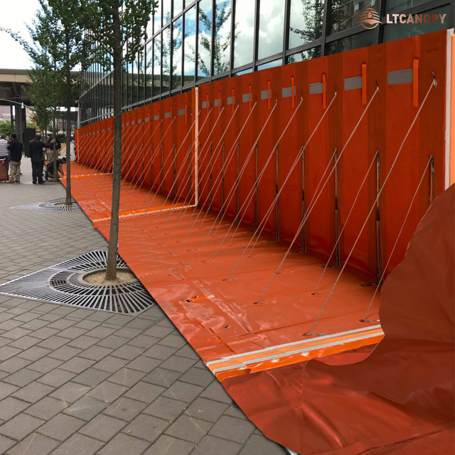 Inflatable House Flood Protection -Water Filled Bags For Flooding-PVC ...