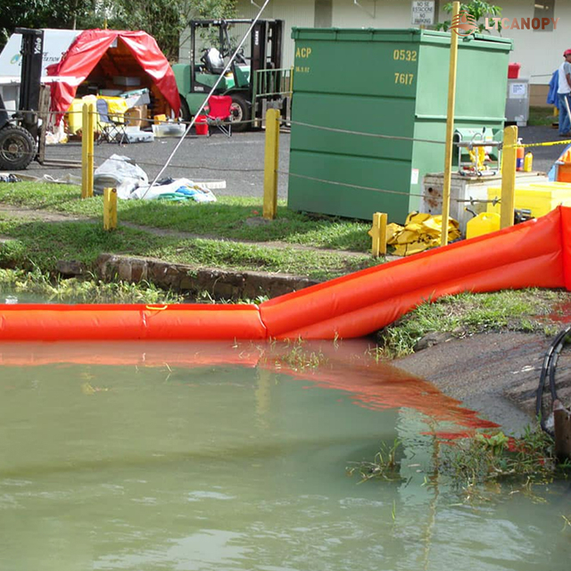Oil Spill Containment Boom PVC Inflatable Oil Boom Supplier in China ...
