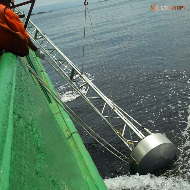 Oil Spill Containment Boom Marine Fence PVC Oil Onventional Boom - Buy ...