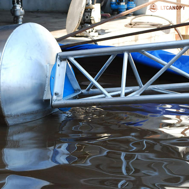 Oil Spill Containment Boom Marine Fence PVC Oil Onventional Boom - Buy ...