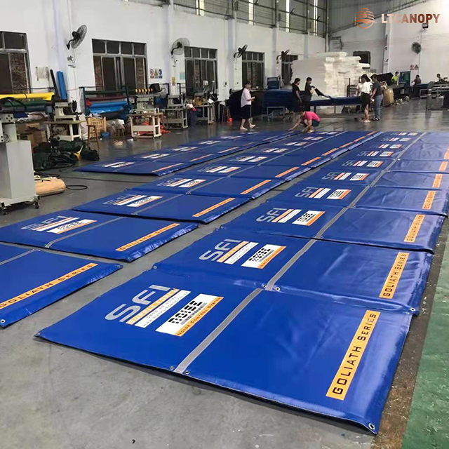 China pvc tarpaulin temporary sound barrier manufacturers, pvc ...