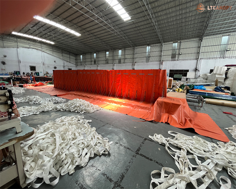 Inflatable House Flood Protection -Water Filled Bags For Flooding-PVC ...