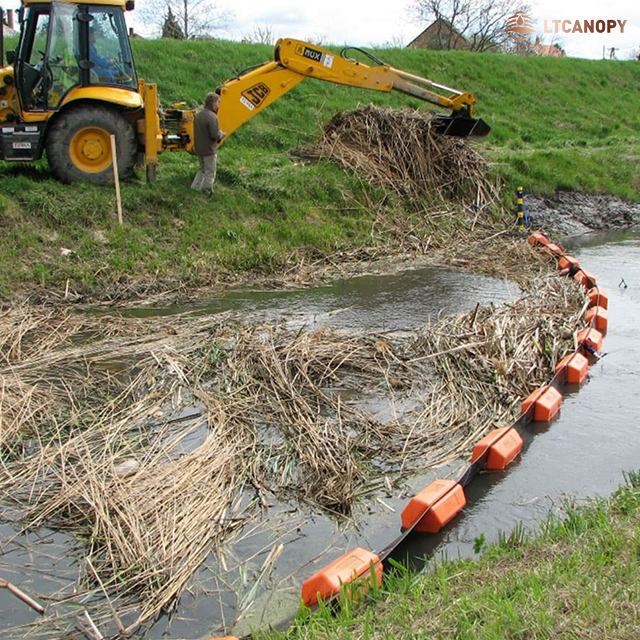 China PVC Oil Boom Fence Boom Manufacturers And Supplier LITONG - Buy ...