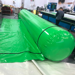 Inflatable Water Filled Flood Barrier-Inflatable Tube Flood Control ...