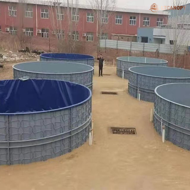 Waterproof Abrasion resistance PVC Tarpaulin Fish Pond-Fish Farming ...