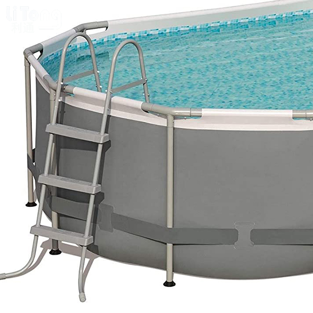 China Inflatable Potable Easy Set Up Steel Frame Plastic PVC Swimming ...