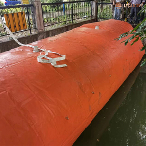 Inflatable Water Filled Flood Barrier-Inflatable Tube Flood Control ...