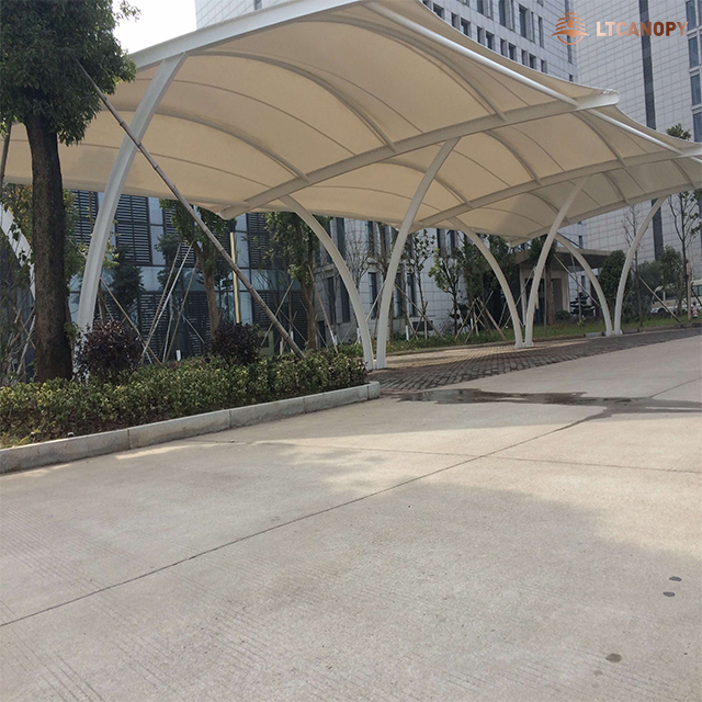 Car Park Shade-Car Parking Canopy-Car Parking Roof Shed-China ...